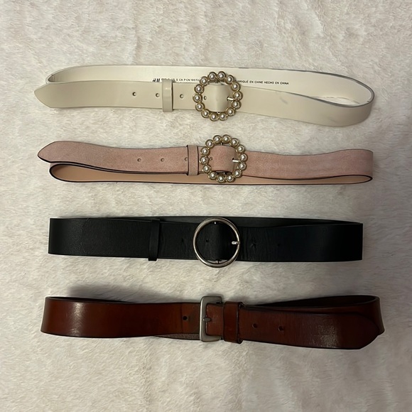 H&M | Accessories | Hm Belt Set | Poshmark